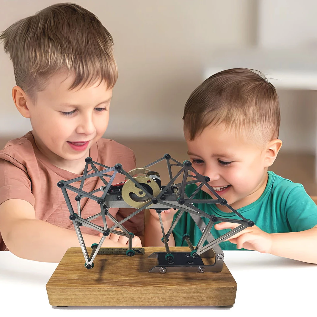 Bionic-Walking-Toy-Full-Metal-Mini-Movable-Physical-Adjustment-Suitable ...