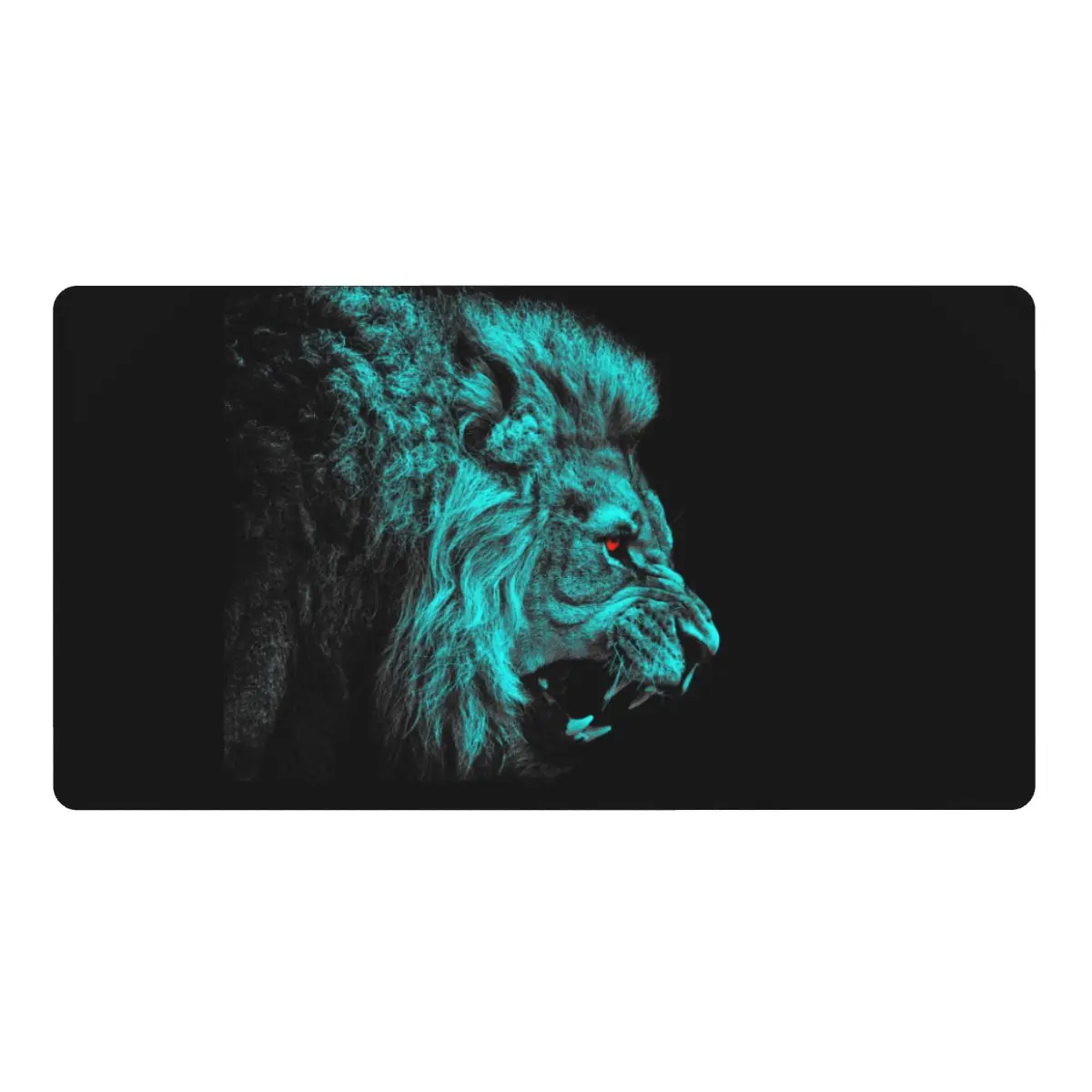 Lion-Nature-Animals-Wildlife-Gaming-Mouse-Pad-PC-Desk-Mat-XL-Waterproof ...