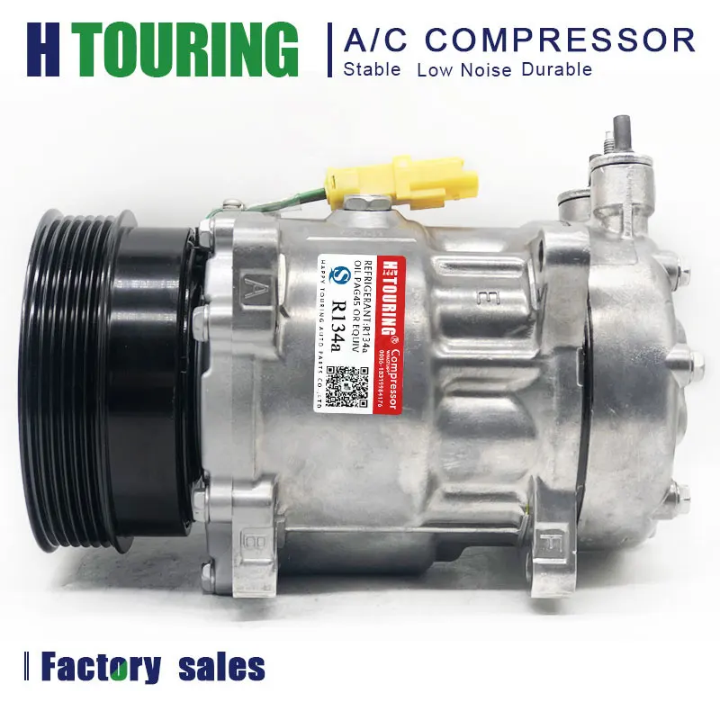 SD7V16-ac-compressor-for-Citroen-C5-C8-Peugeot-807-607-406-9642800780 ...