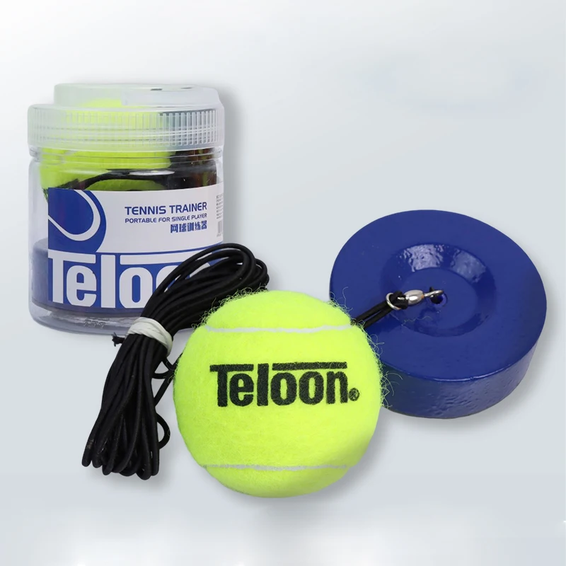 Teloon Tennis Trainer Rebounder Ball With Iron Base Tennis Exerciser No ...