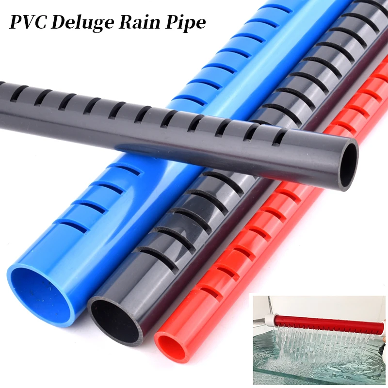 PVC Aquarium Fish Tank Aeration Tube OD 20~50mm Garden Drip Water ...