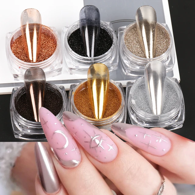 Silver Chrome Metallic Nail Polish