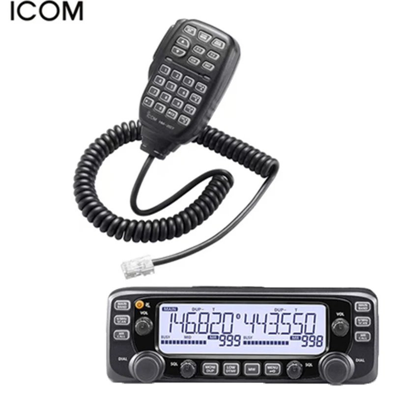ICOM IC-2730E Mobile Radio Dual Band UHF 400-470MHz 50W FM Transceiver ...
