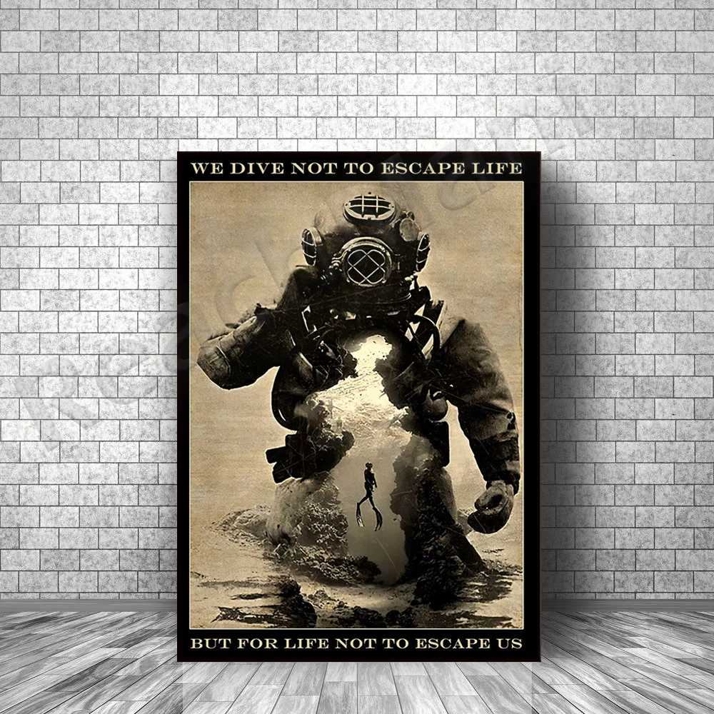 Scuba-Diver-Diver-Poster-We-Dive-Not-To-Escape-Life-But-To-Live-Don-t ...