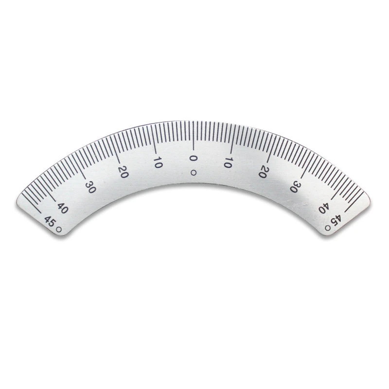 Pintudy Protractors Milling Machine Part - Angle Plate Scale Ruler 45 ...