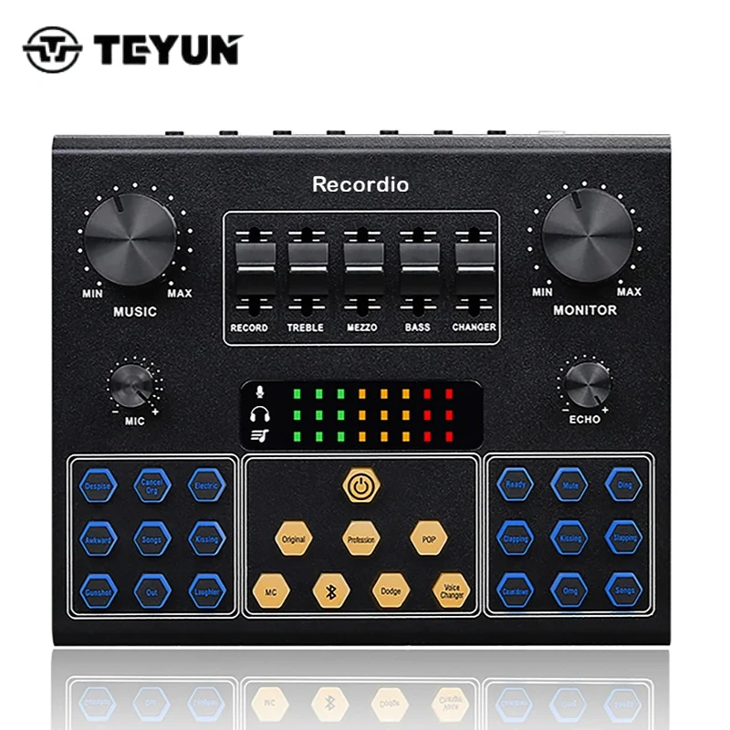 V8-Professional-Sound-Card-Streaming-Live-Broadcast-Podcast-Recording ...