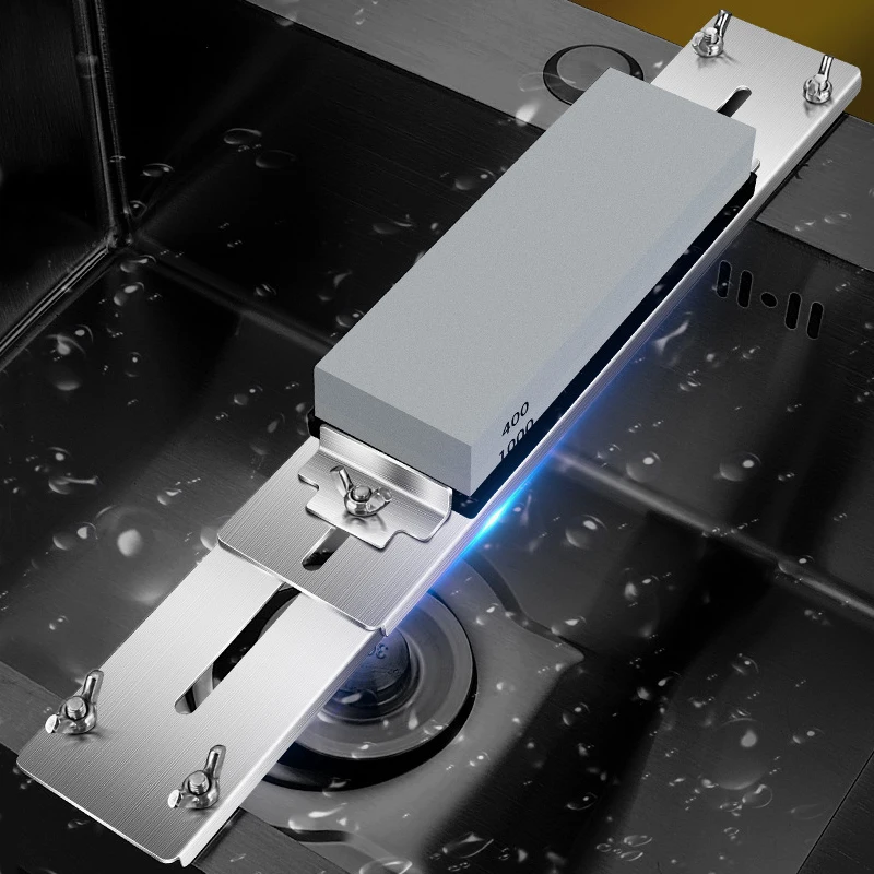 A-o-inoxid-vel-Whetstone-Holder-Sharpening-Stone-Pedestal-Stand-Sink ...