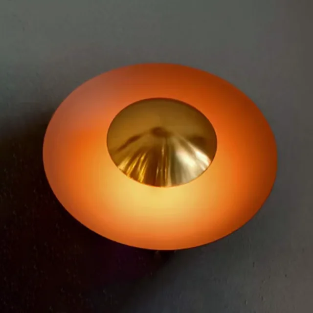 Round Accent Indirect Wall Sconces - Lighting4Home