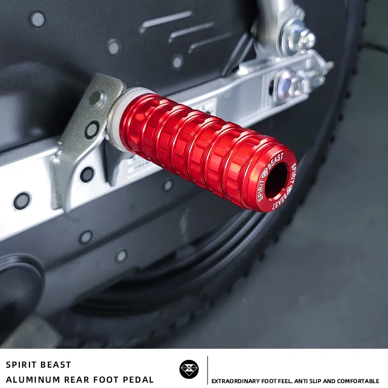 Spirit-Beast-Motorcycle-Rearset-Passenger-Footrest-Pedals-fold-Rest ...