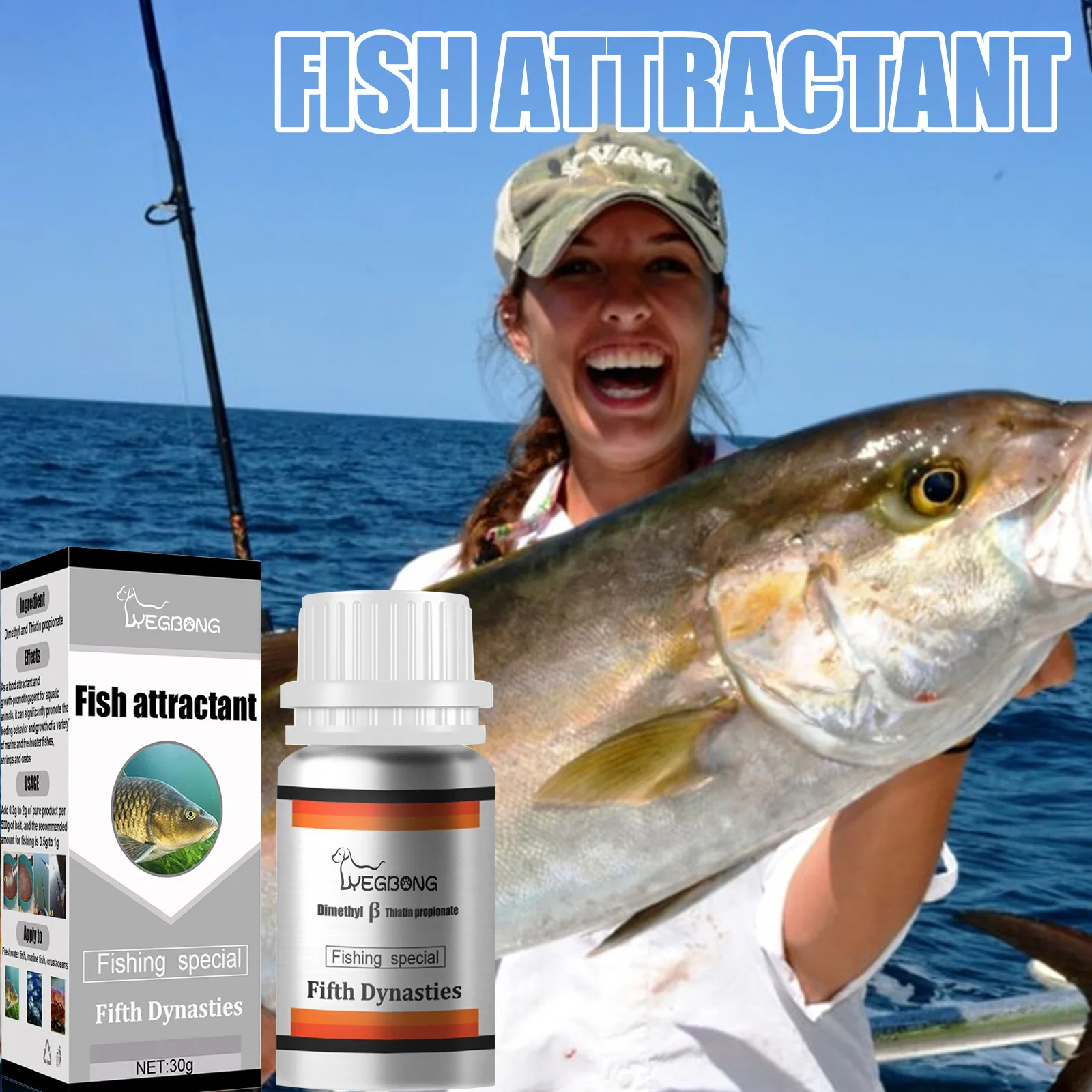 Fish-Attractant-Bait-Feed-Flavor-Groundbait-Fishing-Lures-Crucian-Trout ...