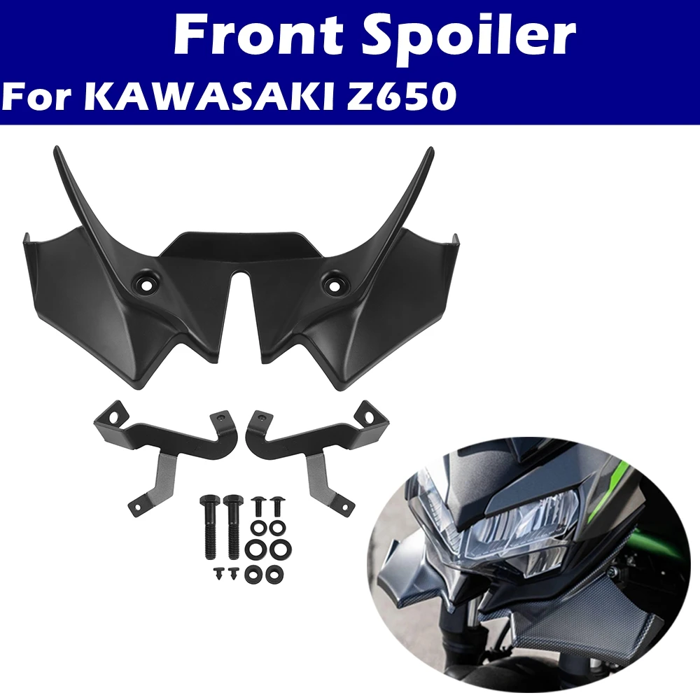 Front Spoiler For Kawasaki Z650 Z 650 2020 2021 2022 2023 2024 ...