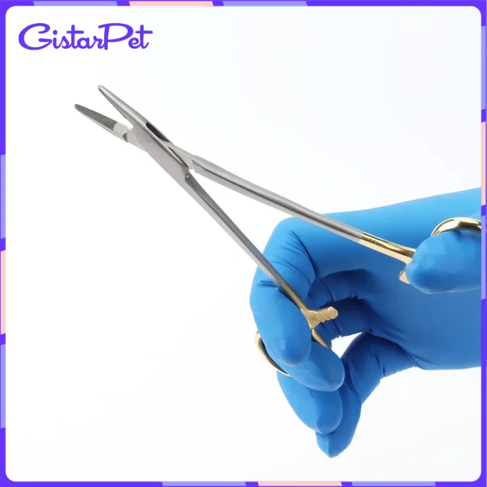 Veterinary-TC-Needle-Holder-Reusable-Suture-Scissors-Pet-Orthopedic ...