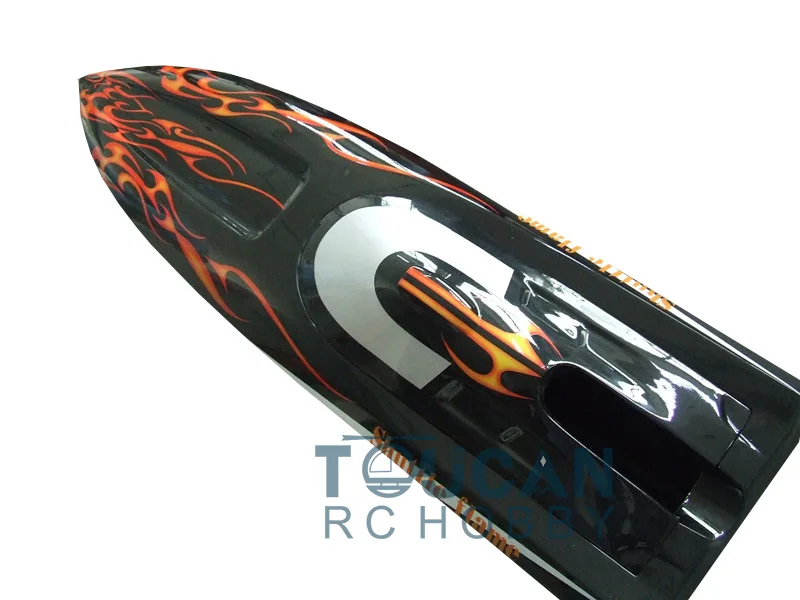 DTRC-G30D-30CC-Black-Prepainted-Gasoline-KIT-RC-Boat-Hull-Only-for ...