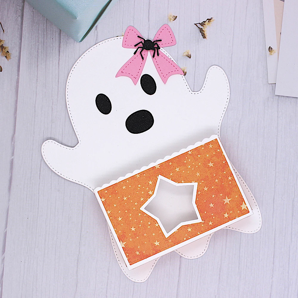 KSCRAFT-Big-Ghost-Tag-with-Box-Metal-Cutting-Dies-Stencils-for-DIY ...