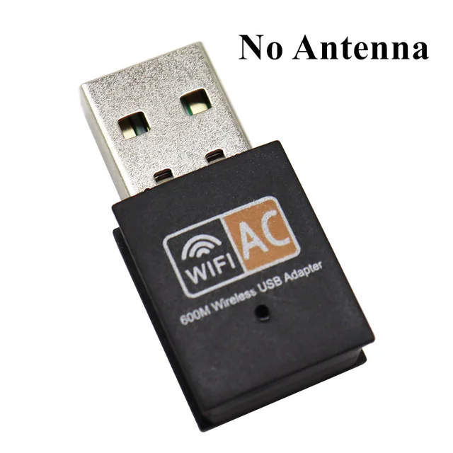 Dual Band 600Mbps USB wifi Adapter 2.4GHz 5GHz WiFi with Antenna PC ...