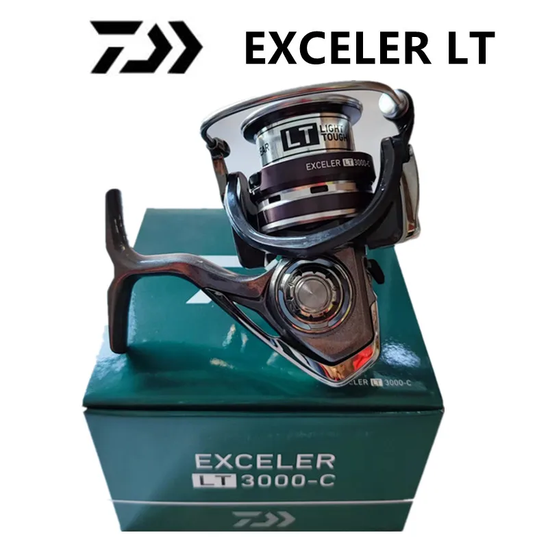 100% 오리지널 2020 DAIWA EXCELER LT 스피닝 낚시 릴 2500 3000 4000 CP 5BB AIRROTOR ...