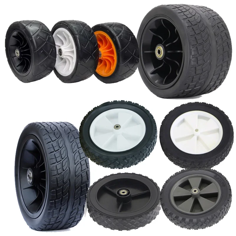 1pcs-Collapsible-Wagon-Replacement-Wheel-Tire-Dual-Bearing-for-Utility ...