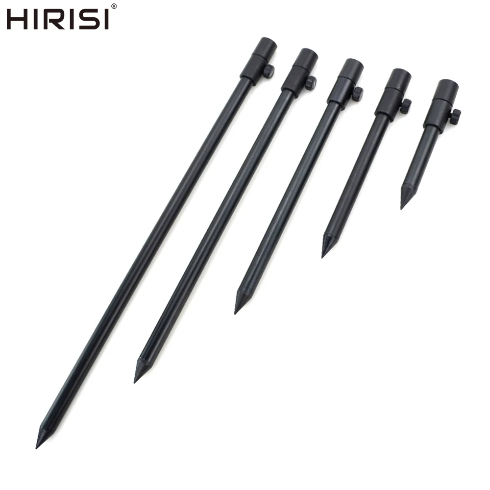 2-x-Carp-Fishing-Bank-Sticks-Aluminium-Black-Rod-Pod-Diameter-16mm ...