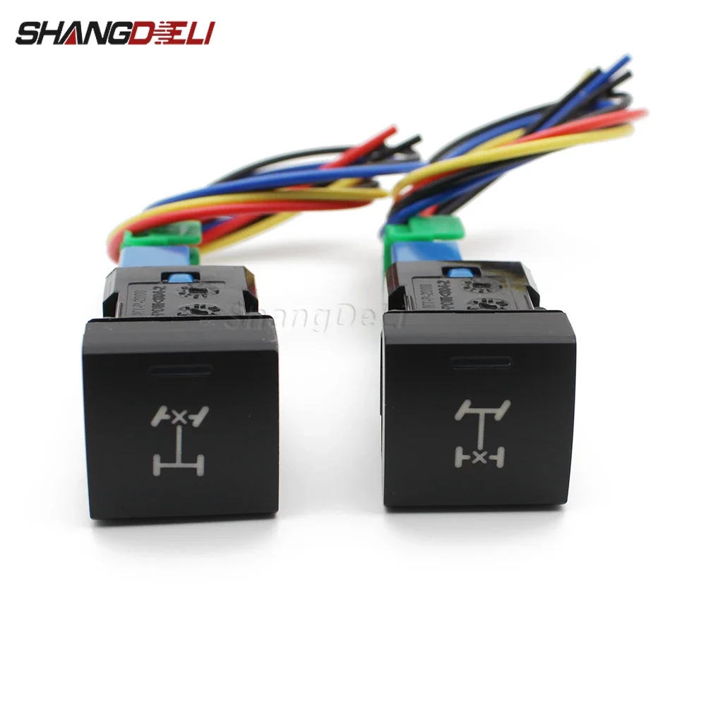 Car-Led-Front-Rear-Differential-Diff-Lock-Control-Switch-Button-for ...