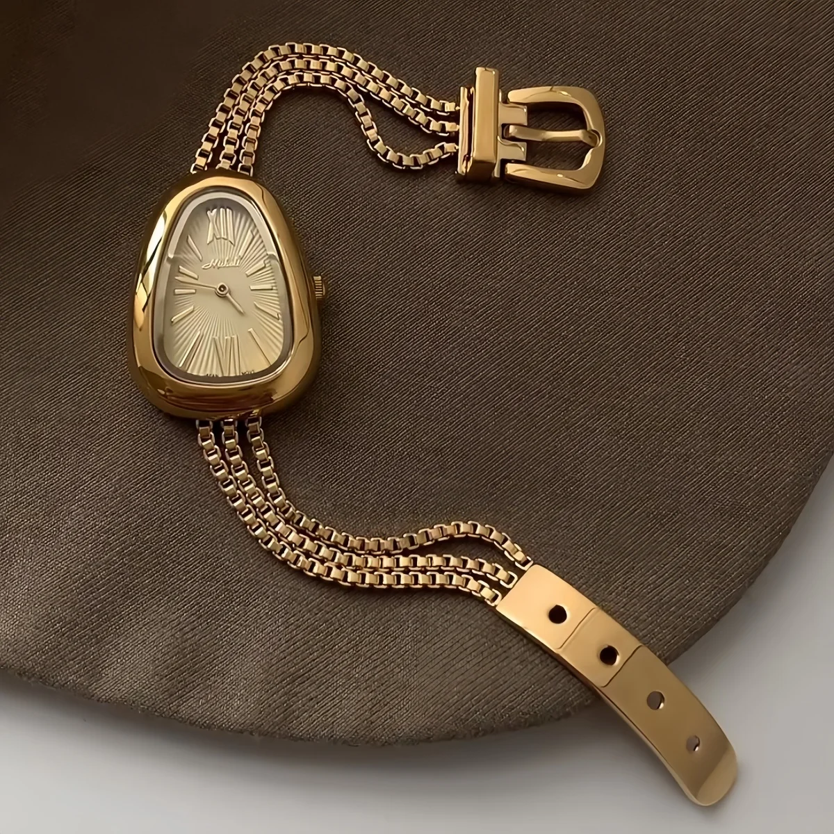 Reloj-de-cuarzo-con-cabeza-de-serpiente-de-nicho-de-lujo-ligero-para ...