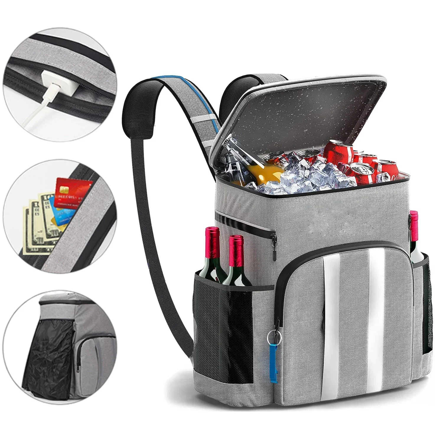 Picnic-Backpack-Keep-Food-Warm-and-Cold-Insulated-Leak-Soft-Bags ...