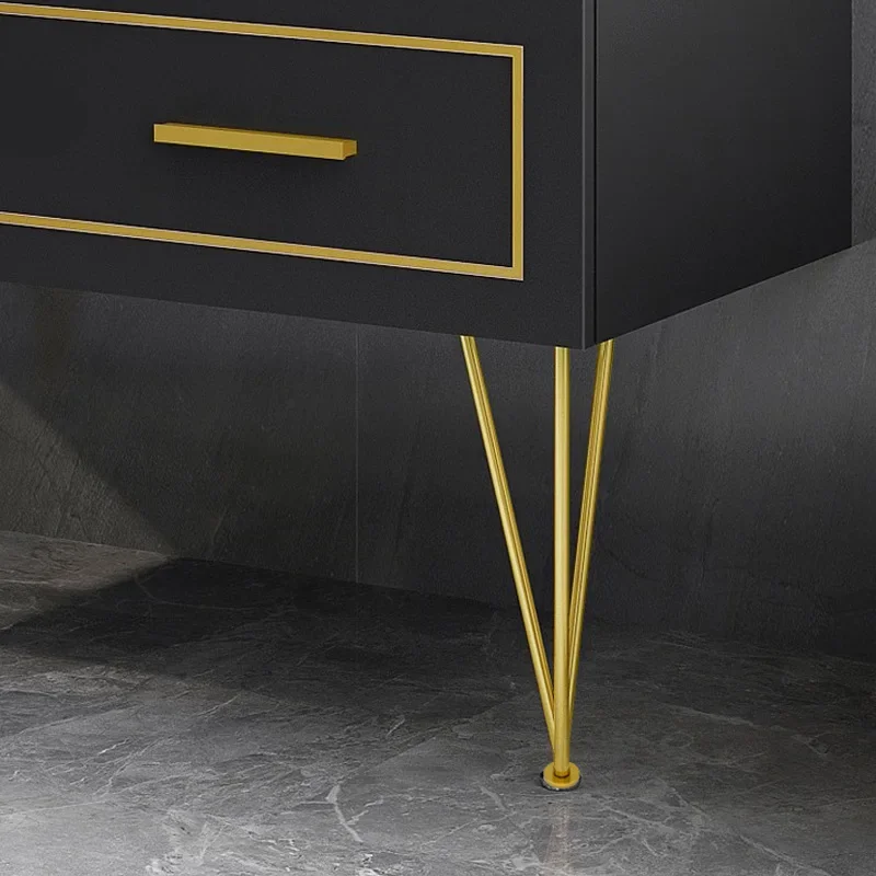 1PC 20cm-40cm Gold Iron Table Legs Metal Hardware Furniture Foot ...