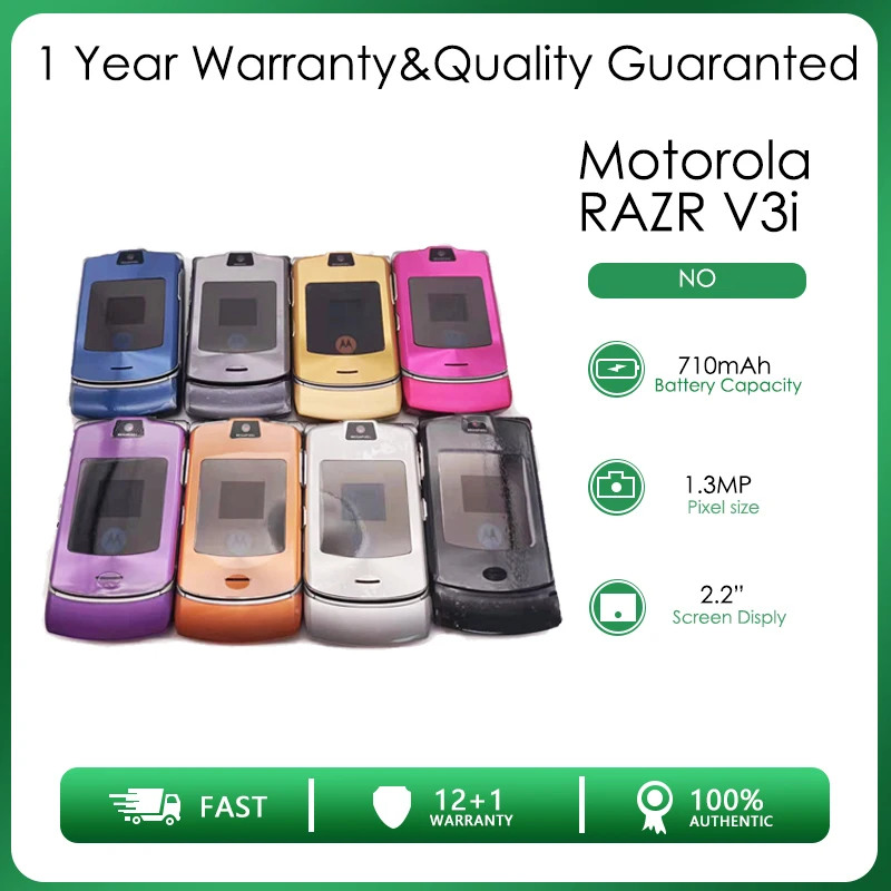 Motorola Razr Flip Phone Pink