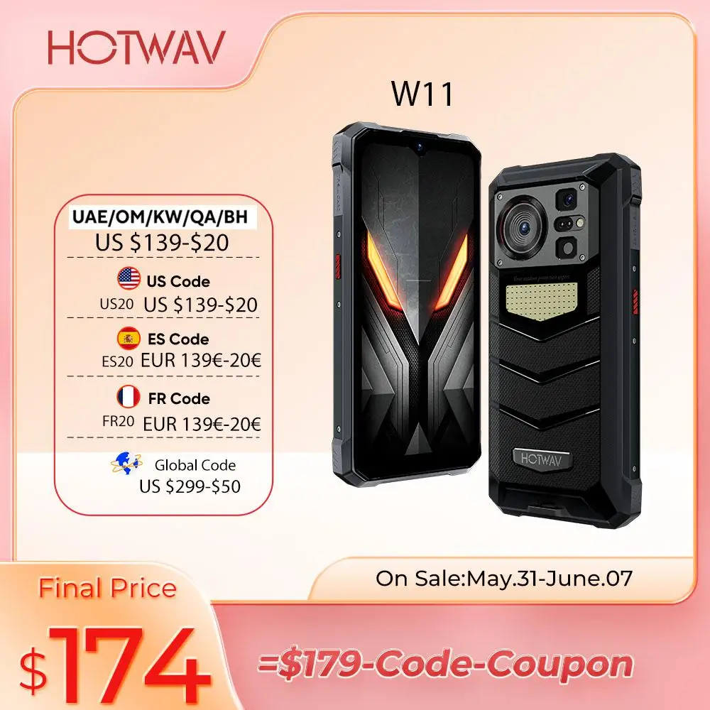HOTWAV-W11-Rugged-Phone-6-6-FHD-24MP-Night-Vision-Camera-Smartphone ...