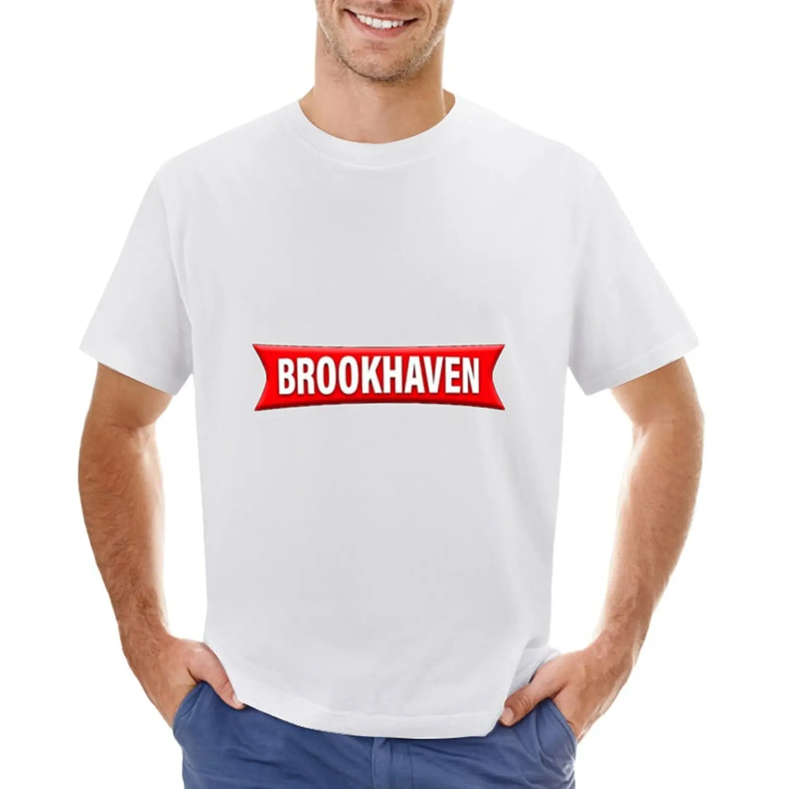 Brookhaven-Classic-T-shirt-new-edition-boys-whites-anime-Short-sleeve ...