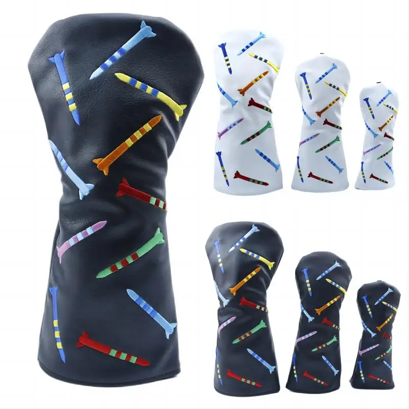 Colorful-Rocket-Pattern-Golf-Head-Cover-Driver-Head-Cover-Wood-Golf ...