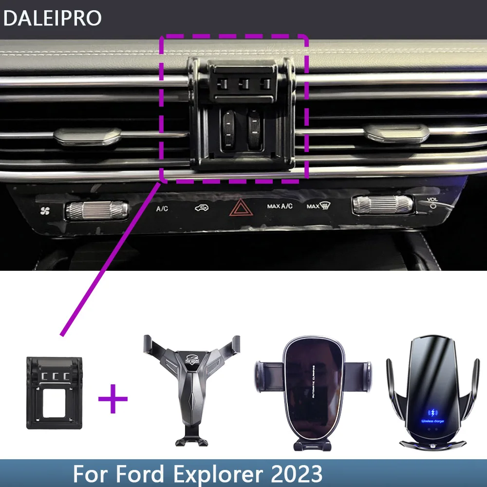 Car-Phone-Holder-For-Ford-Explorer-2023-Fixed-Bracket-Base-Special-Car ...