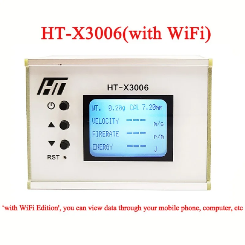 HT-X3005/X3006 Shooting Speed Meter Ball Velocity Energy Measurement ...