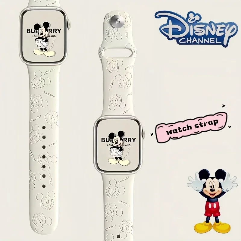 Disney Mickey Apple iwatch S10 Watch with ApplewatchS9 Watch Strap 8/7 ...