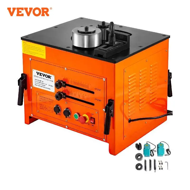 VEVOR Electric Hydraulic Rebar Bender Cutter W/ Foot Pedals 3000W 110V ...