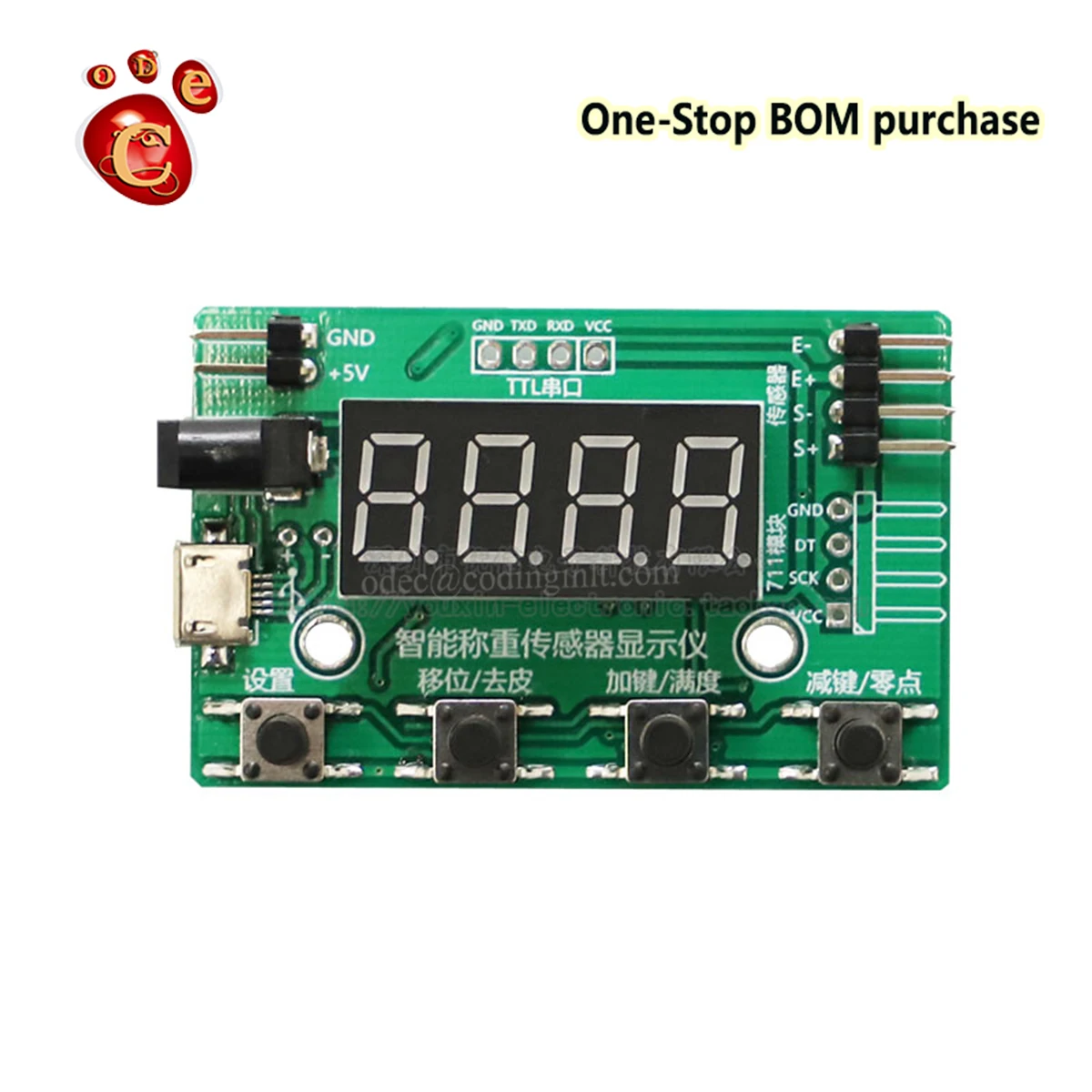 Load-Cell-HX711-AD-Module-Weight-Sensor-Digital-Display-Electronic ...
