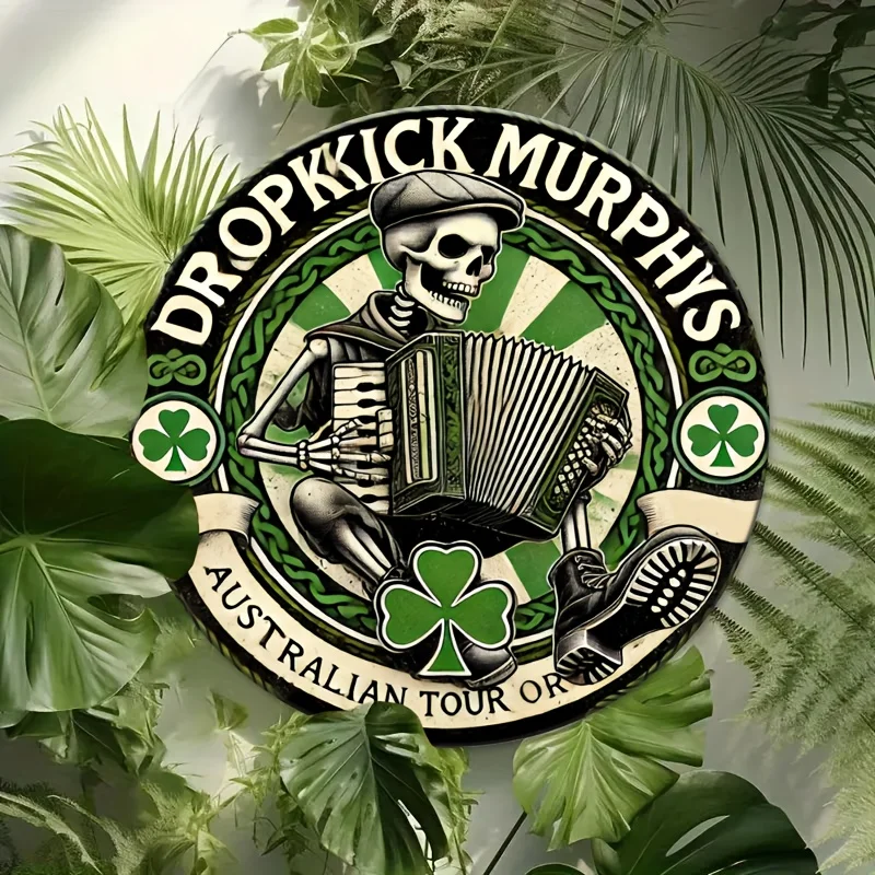 Vintage Dropkick Murphys Aluminum Metal Sign - UV Resistant, Easy to ...