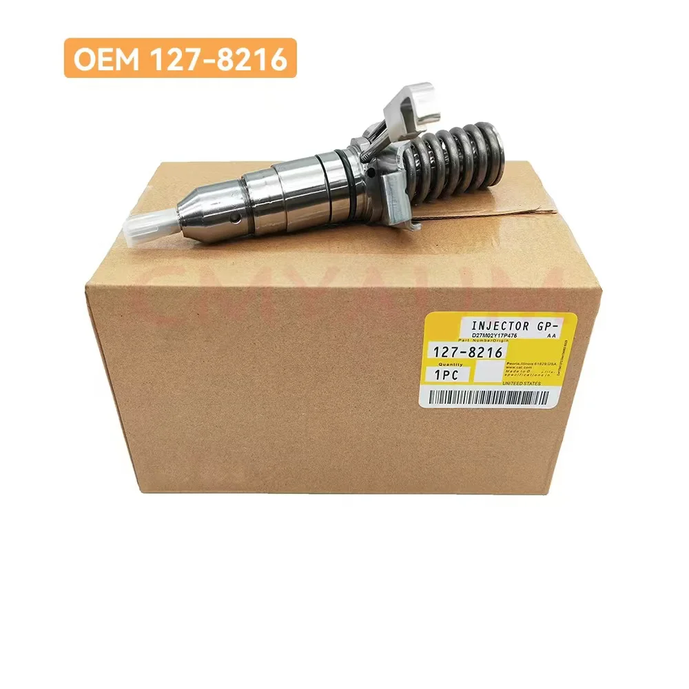 127-8216 1278216 inyector de combustible del excavador para Caterpillar ...