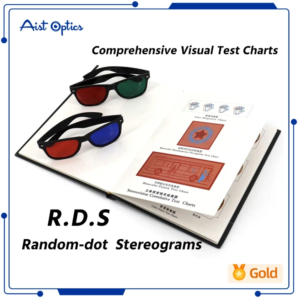 Random-dot-Stereograms-Comprehensive-Visual-Test-Charts-Book-Color ...