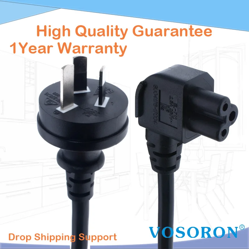 Angle-C5-Chinese-3pin-Power-Adapter-Lead-Cord-for-TV-Printer-Australia ...
