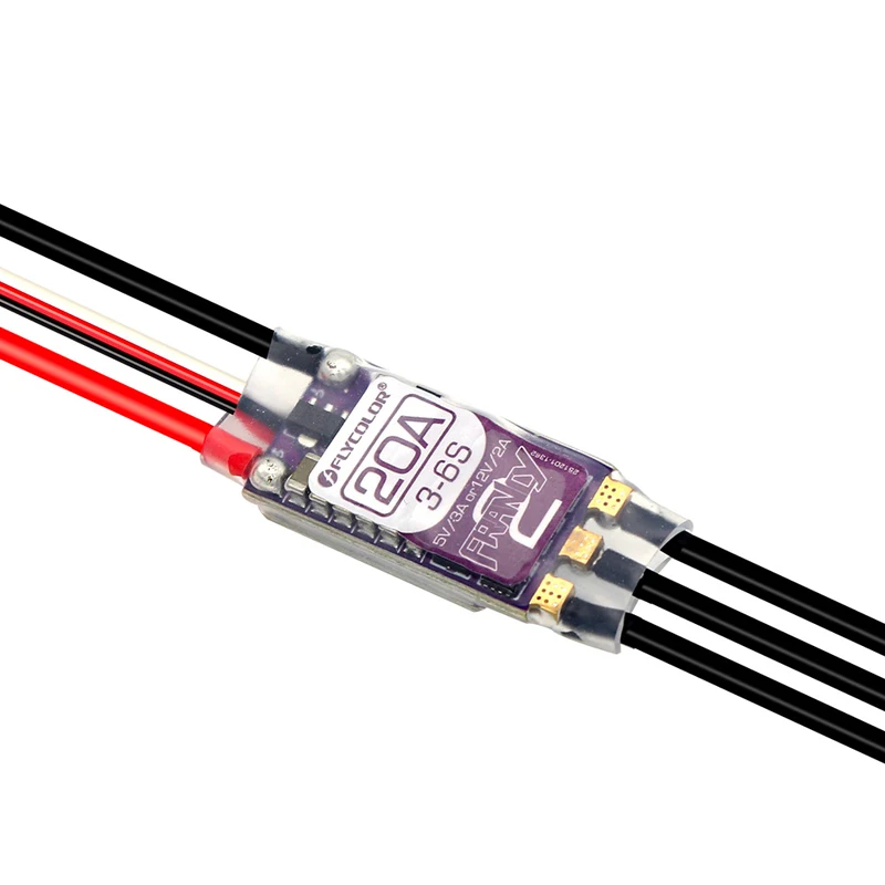 1PCS-Flycolor-Francy-2-Brushless-ESC-20A-30A-40A-50A-3-6S-Speed ...