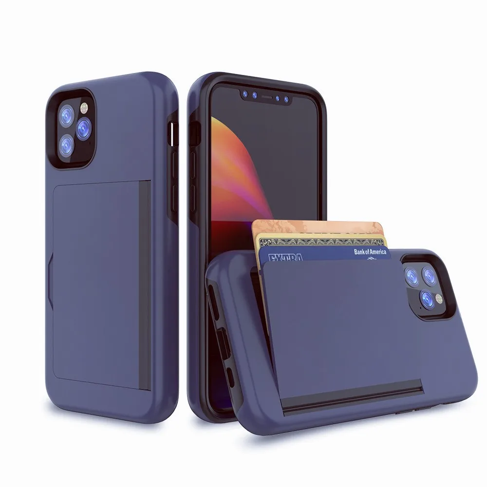 Credit-Card-Protective-Wallets-Case-For-iPhone-15-Pro-MAX-14-13-12-11-7 ...