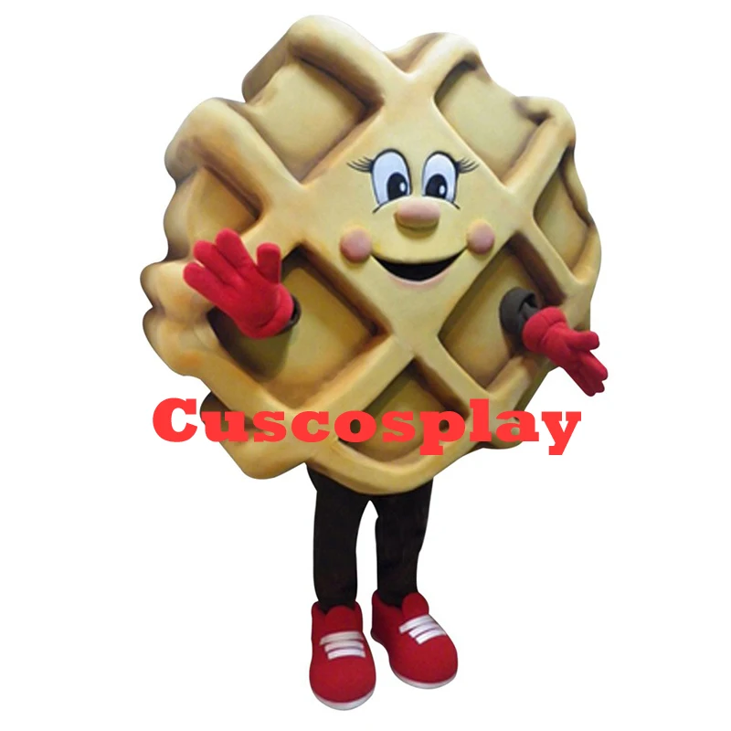 Waffle Cartoon Character