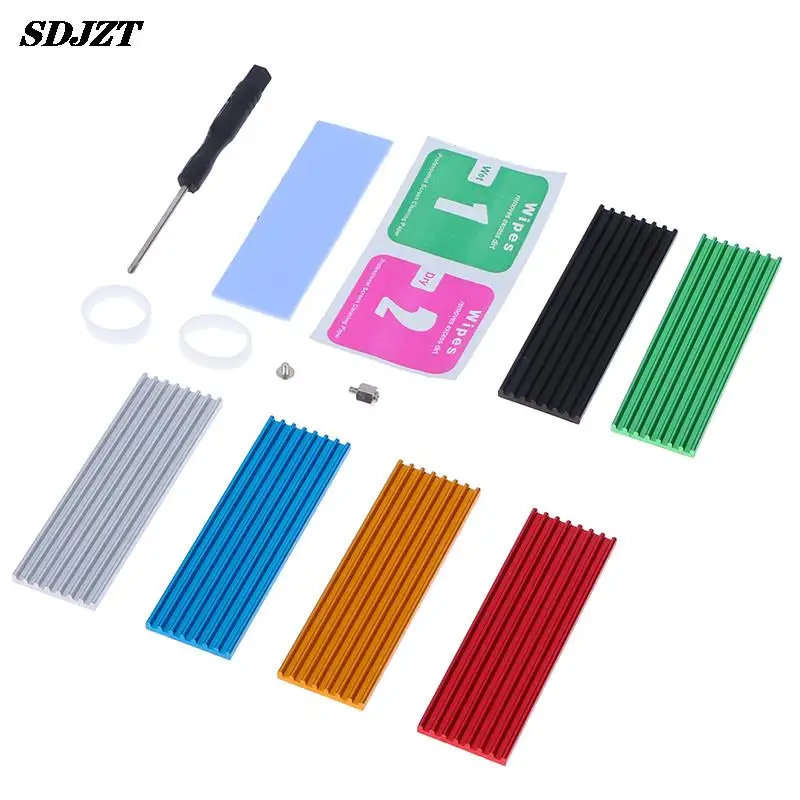 1-Set-Aluminum-M-2-Hard-Disk-Heatsink-Heat-Dissipation-Radiator-Cooling ...