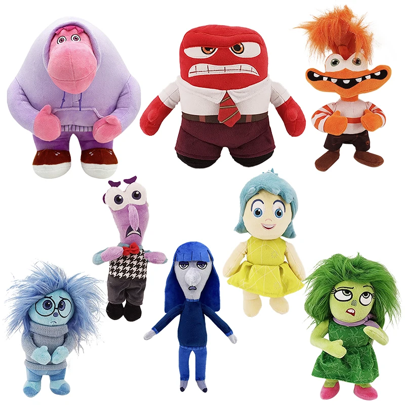 21-26cm-Inside-Out-2-Plush-Cartoon-Characters-Joy-Sadness-Anxiety-Anger ...