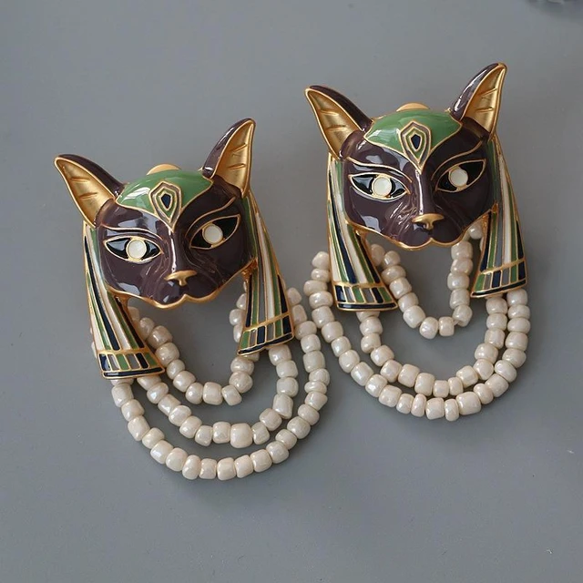 Ancient Egyptian Cat Masks