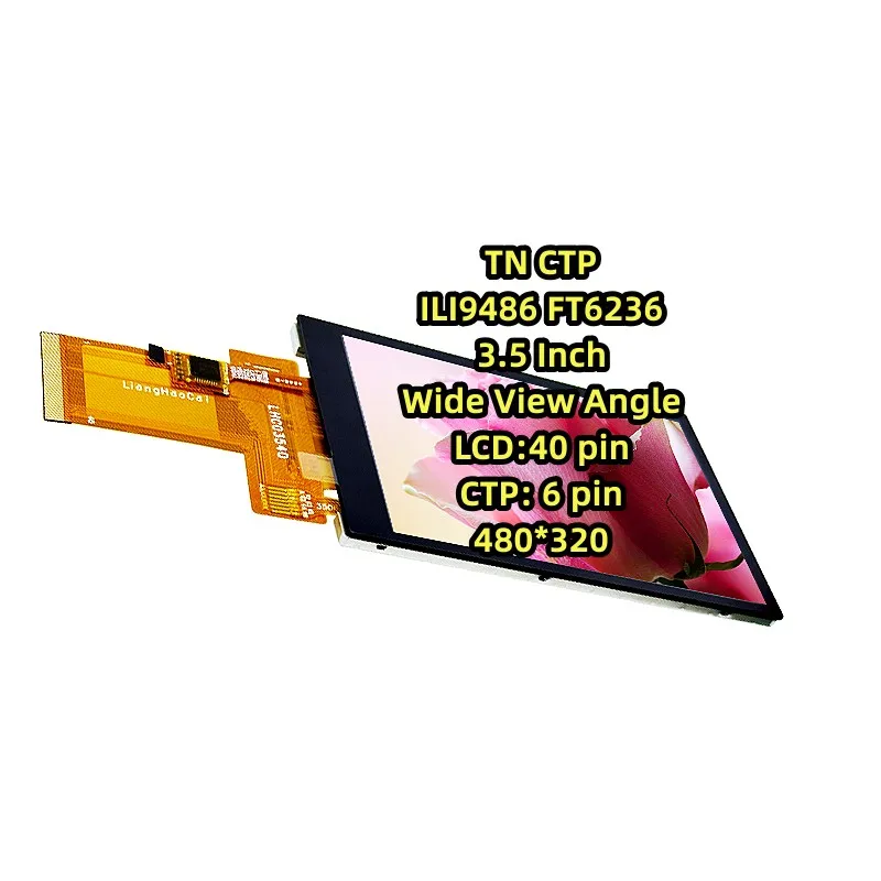 Хорошая распродажа TN 3,5-inch CTP ILI9486 FT6236 40p широкий угол ...