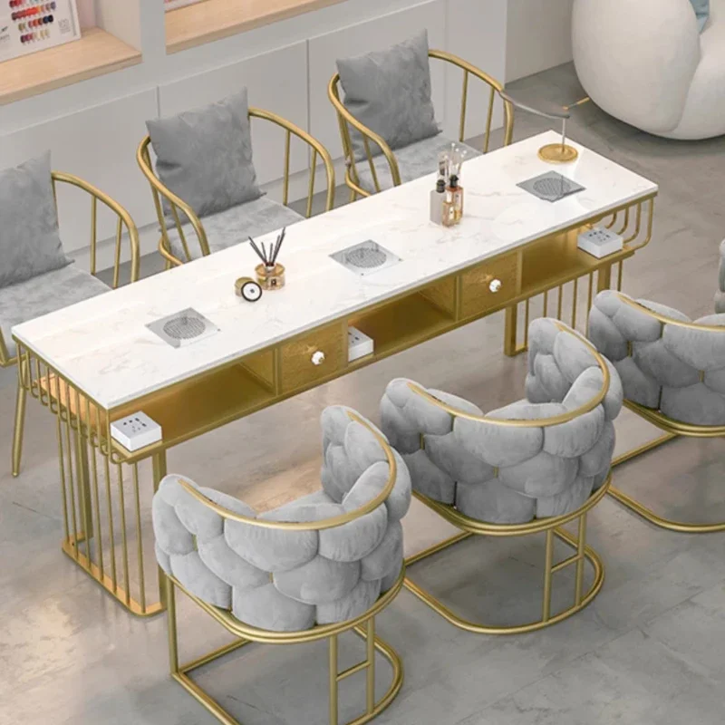 Beauty-Exquisite-Nail-Table-Receptionist-Modern-Station-Nailtech-Desk ...