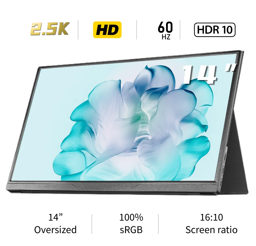 UKGF-14-Inch-2K-IPS-Portable-Monitor-HDMI-Display-60Hz-HDR-Gaming ...