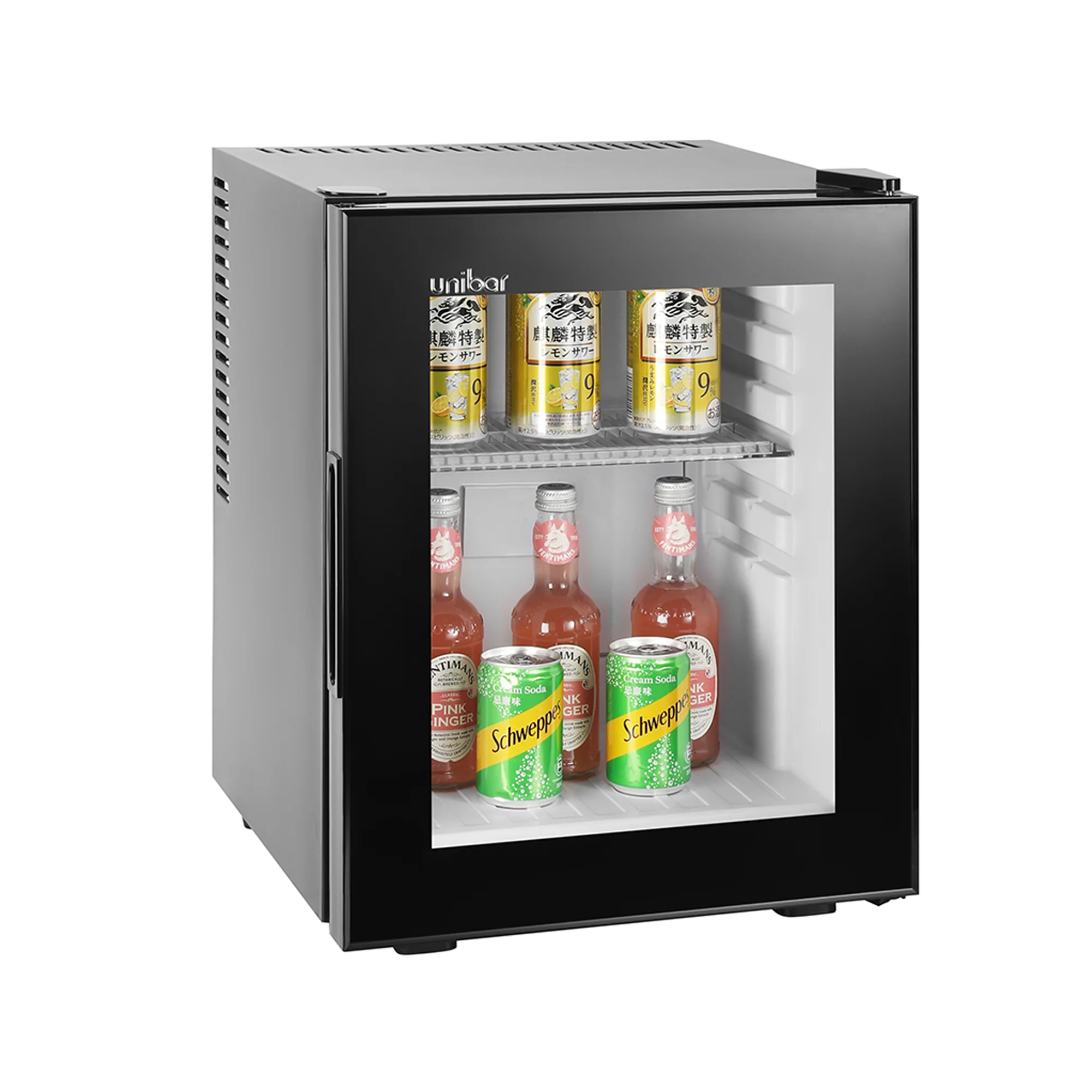 Customized Available Mini Display Refrigerator 30L Silent Fridge Energy ...