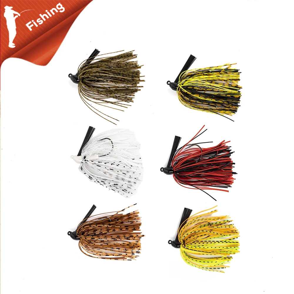 11g-weedless-football-Jig-head-fishing-hooks-with-weed-guard-sharp-hook ...